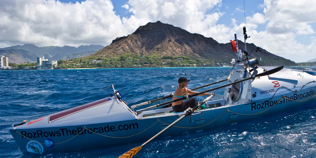 Roz Savage rowed across three oceans by herself | Fortune