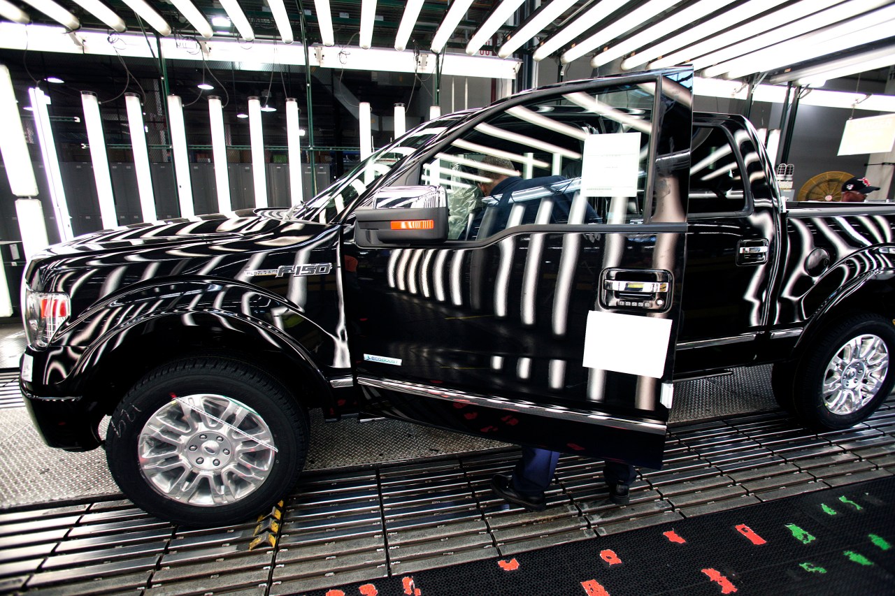 The new Ford F-150 starts rolling off the line | Fortune