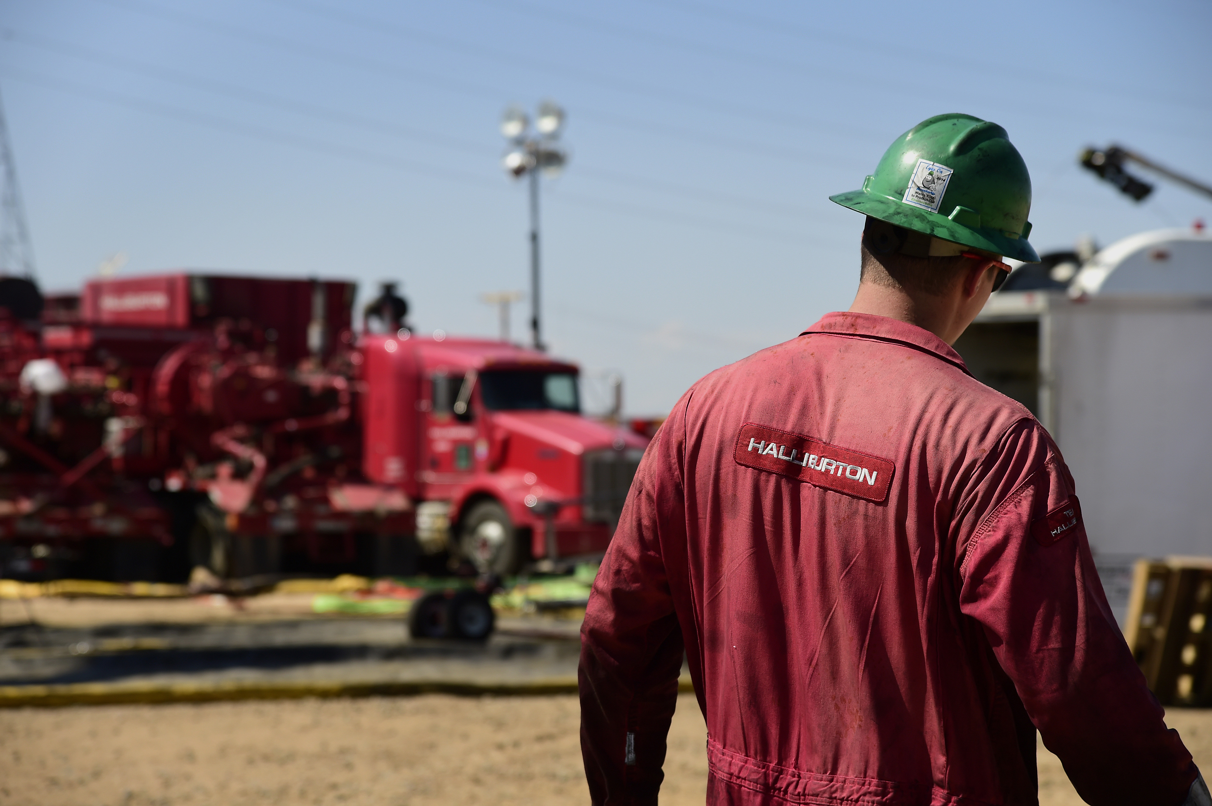 Halliburton Truck Wreck