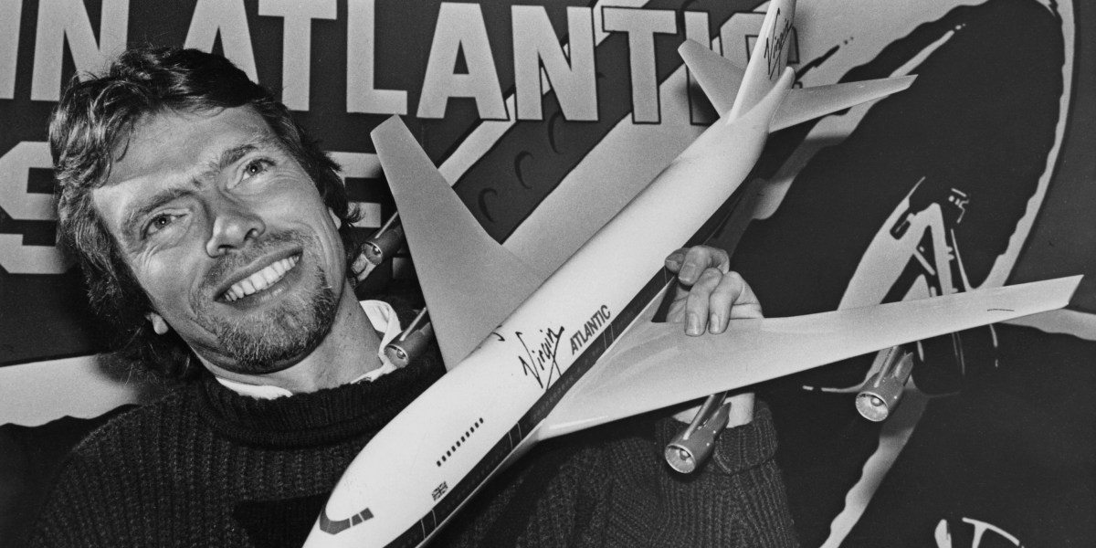 How Richard Branson turned his passion into a tangible business | Fortune