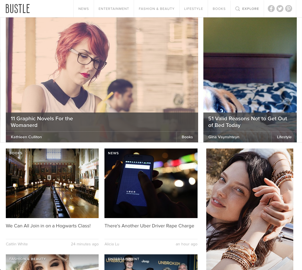 Bustle, a site for women, raises $15.5 million | Fortune