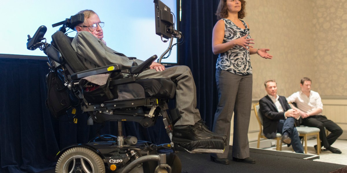Why Stephen Hawking is talking up Intel's 'assistive technology' | Fortune