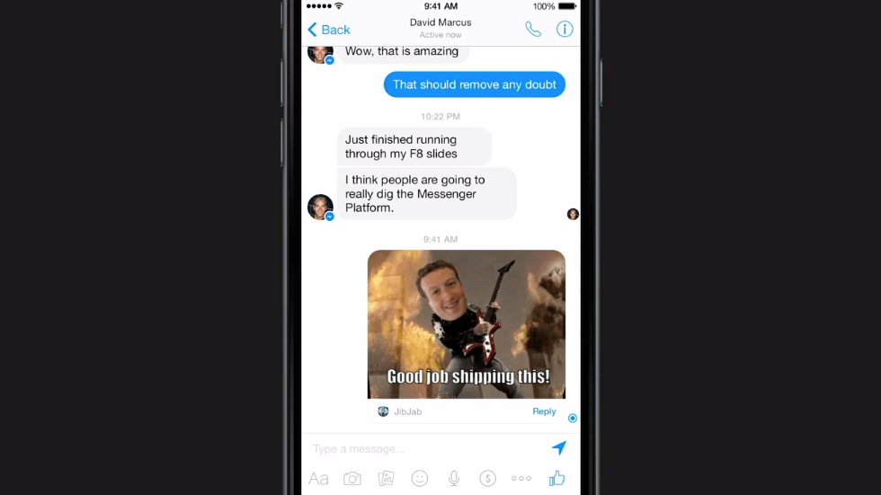 Facebook debuts Messenger Platform, will support third-party apps | Fortune