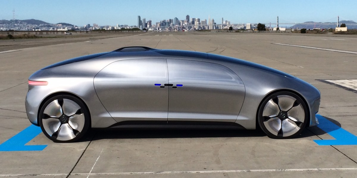 My ride in the car of the future, Mercedes Benz F 105 | Fortune