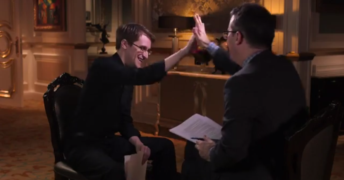Edward Snowden's most outlandish interview yet | Fortune