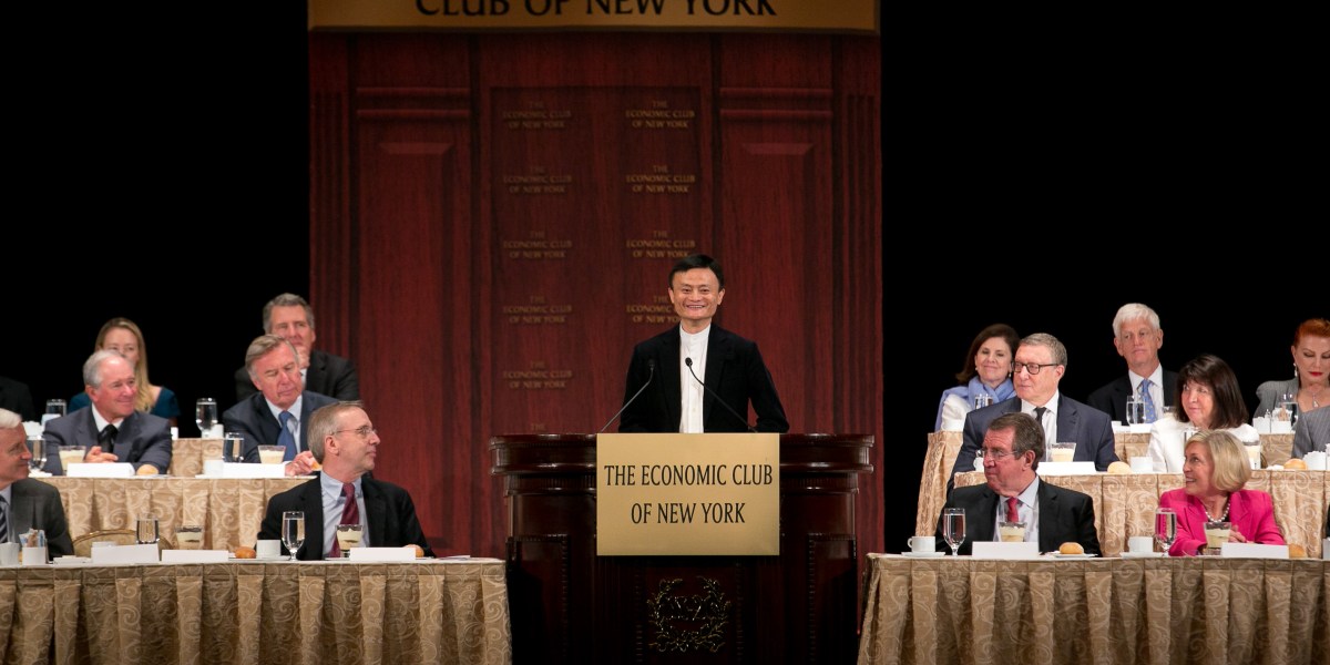 Alibaba, the Chinese e-commerce giant, comes in peace, says Jack Ma ...