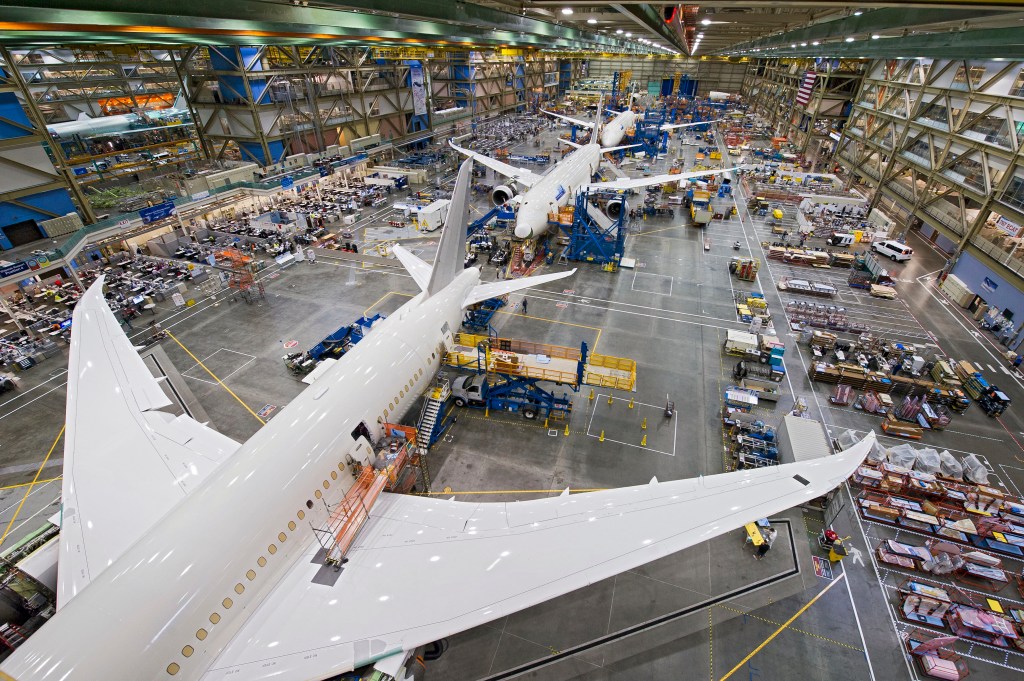 Boeing Opens $1 Billion Factory to Make Wings for New 777X Jetliner ...