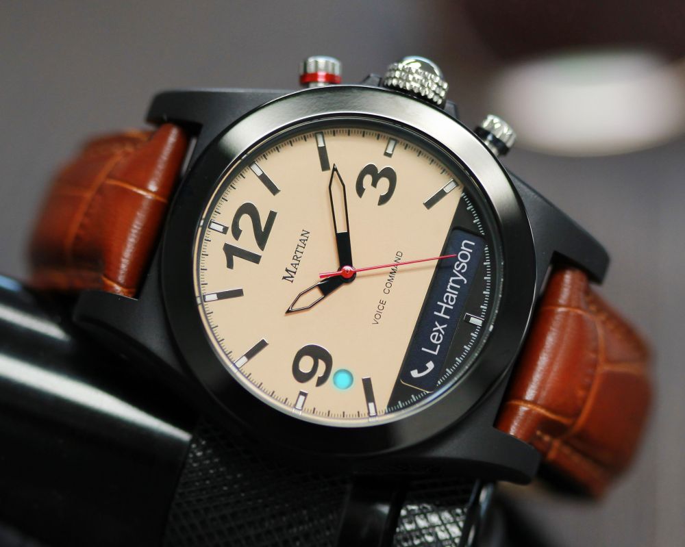 Meet the Martian Notifier, a smartwatch you can actually talk to | Fortune