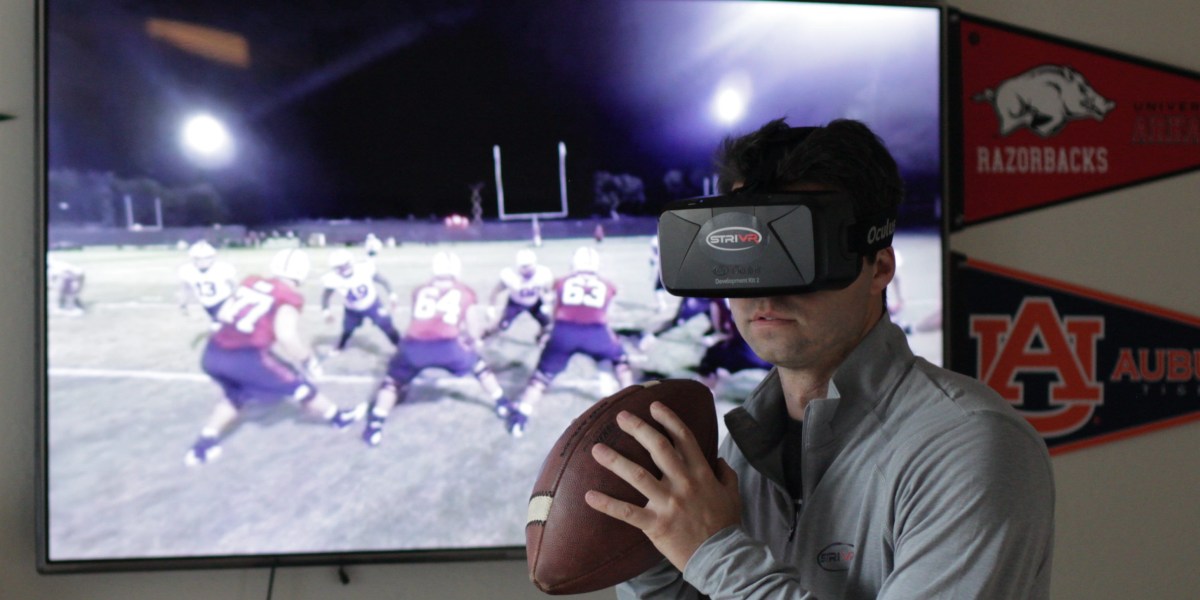 Four NFL teams are training with StriVR virtual reality this season ...