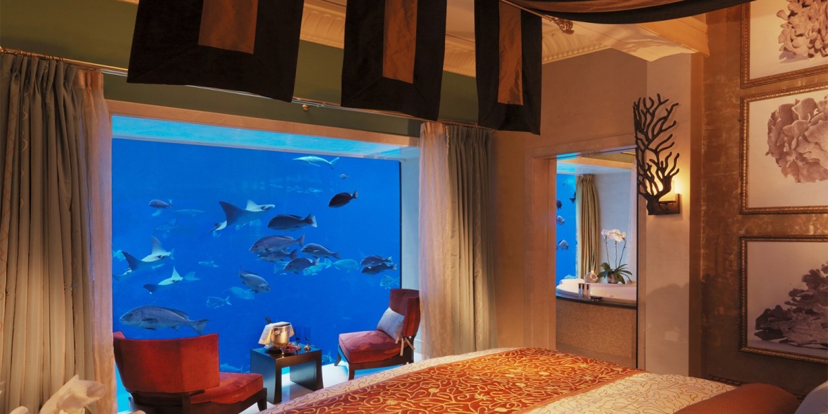 This is what a luxurious, underwater hotel suite looks like | Fortune