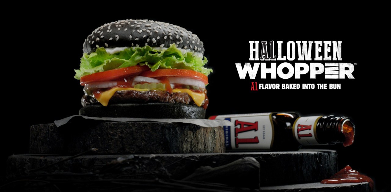 Burger King Sells Black-Colored Whopper In Time For Halloween | Fortune