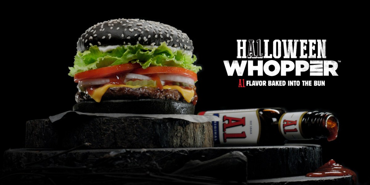 Burger King Sells Black-Colored Whopper In Time For Halloween | Fortune