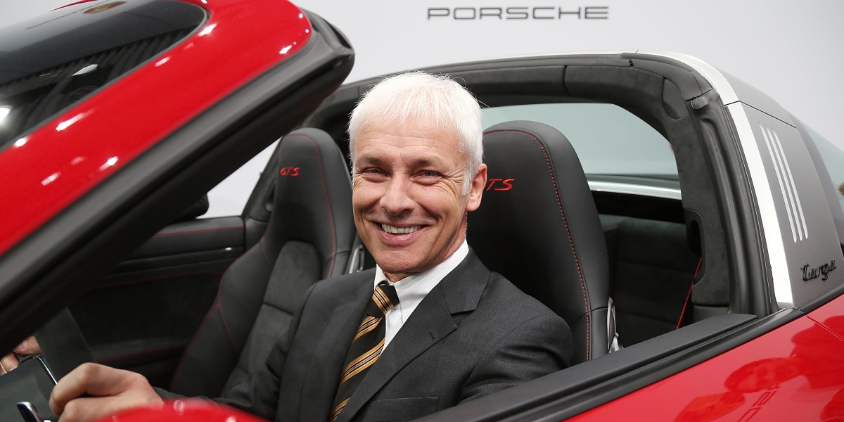 Volkswagen S New Ceo Matthias Müller 5 Things To Know About Him Fortune