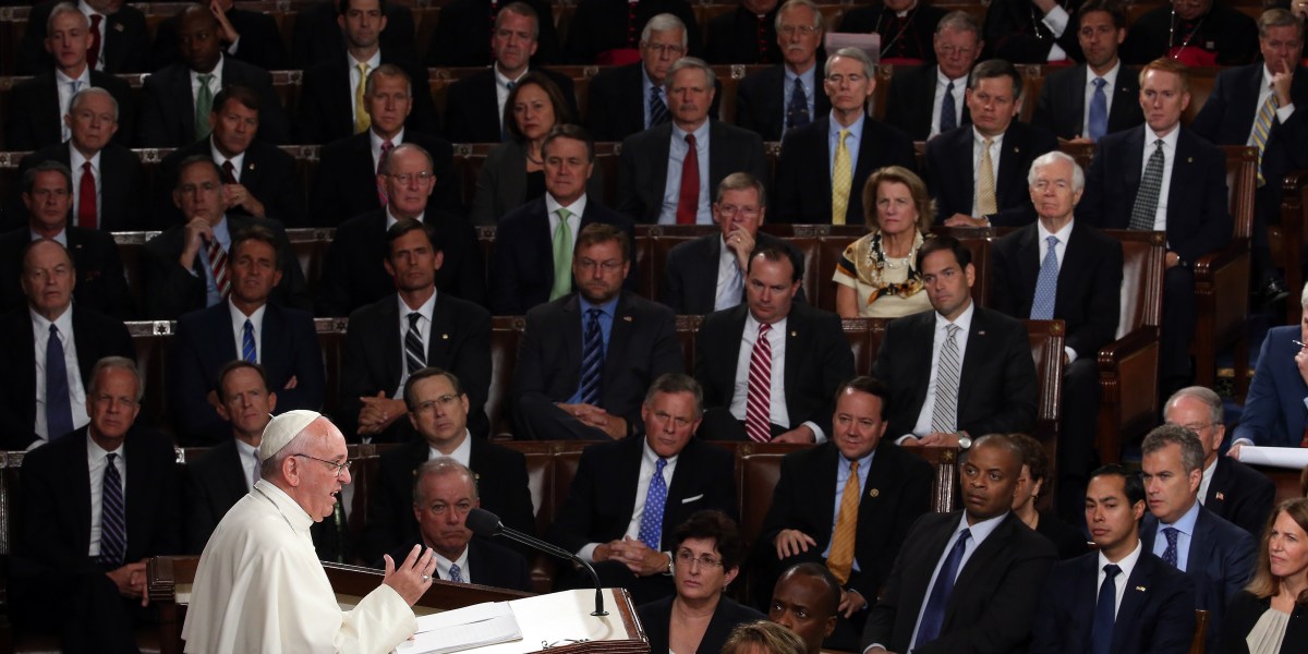 Pope Addresses Congress: Here Are Five Things He Said | Fortune