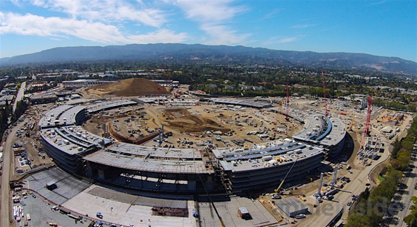 Apple's Spaceship HQ: YouTube video shows rapid progress | Fortune