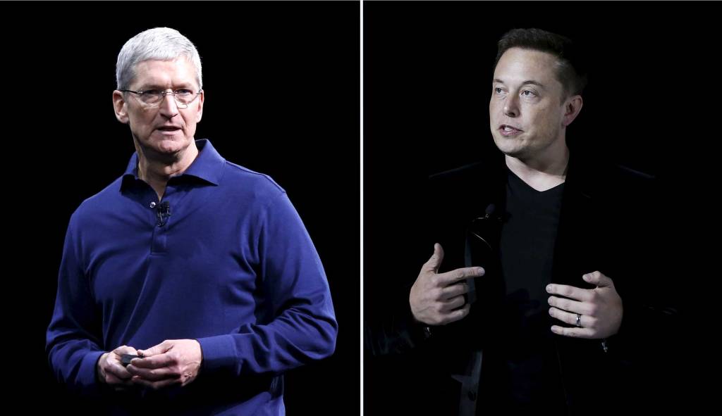 Apple's Tim Cook tops a list of CEOs. Tesla's Elon Musk is No. 204 ...