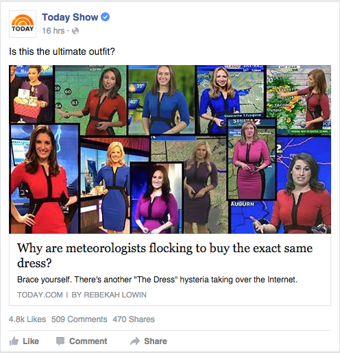 The Dress: Why Female Meteorologists are all wearing the same one | Fortune