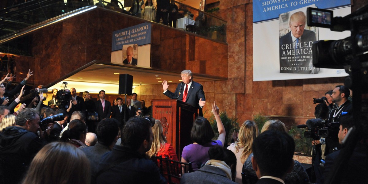 We Went to Donald Trump's Book Signing And It Was Insane | Fortune