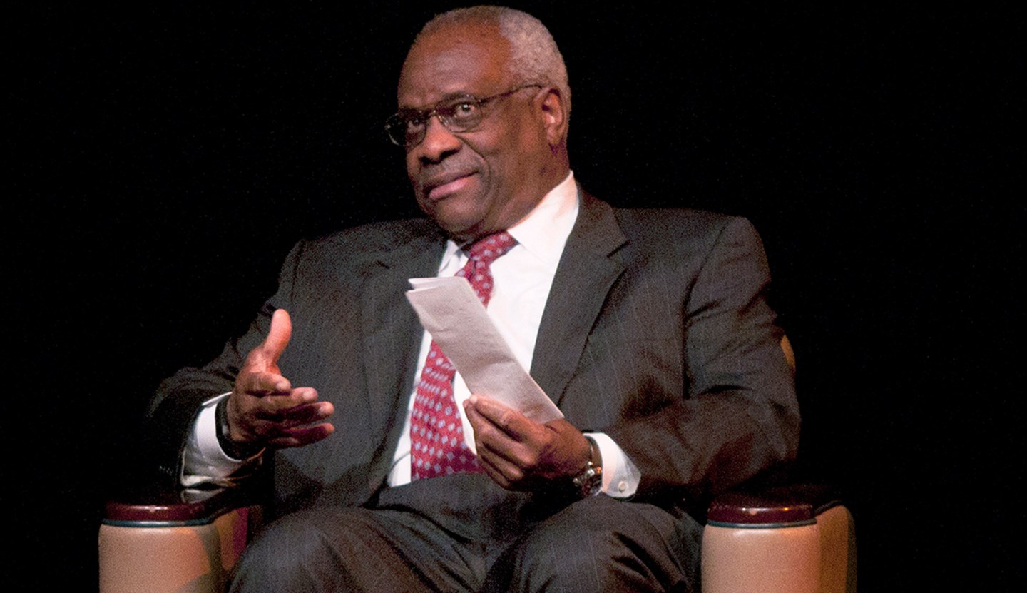Supreme Court Justice Thomas Spoke For the First Time in 10 Years | Fortune