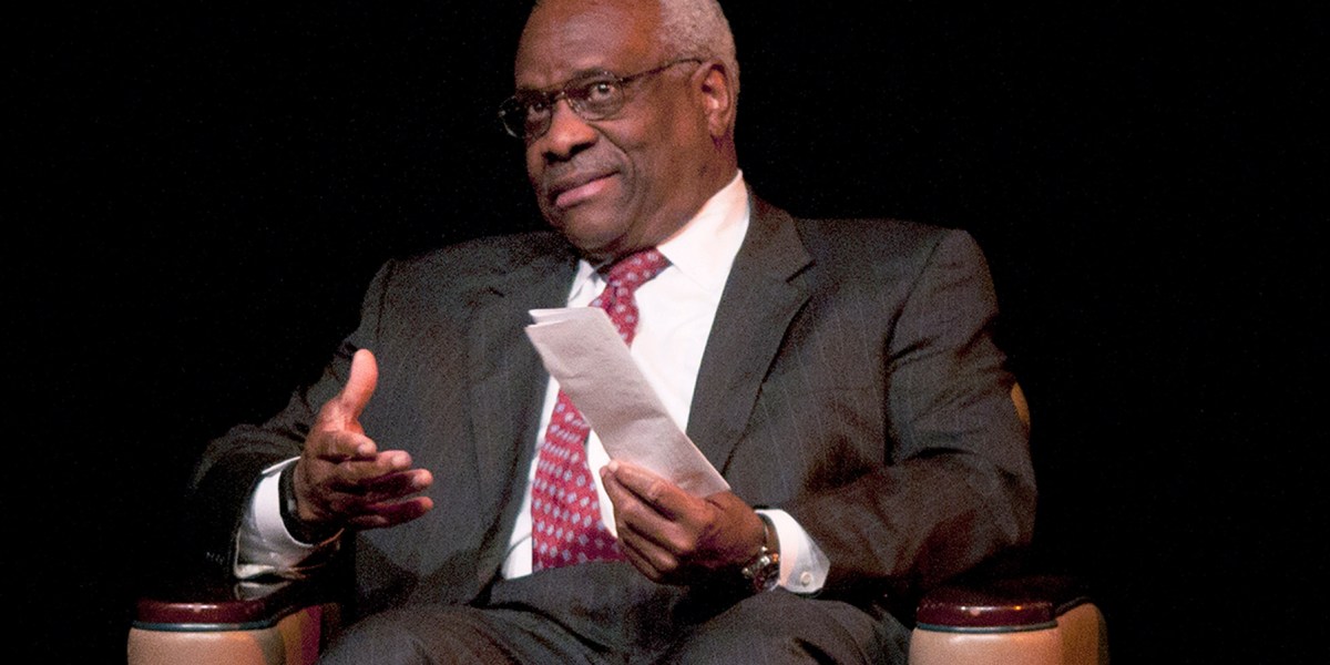 Supreme Court Justice Thomas Spoke For the First Time in 10 Years | Fortune