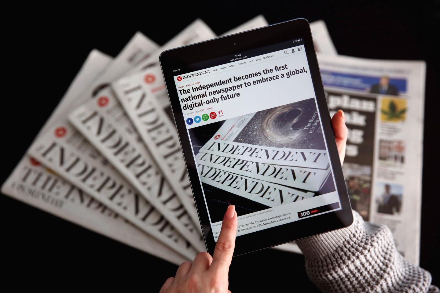 Britain's Independent Newspaper Closes Print Edition | Fortune
