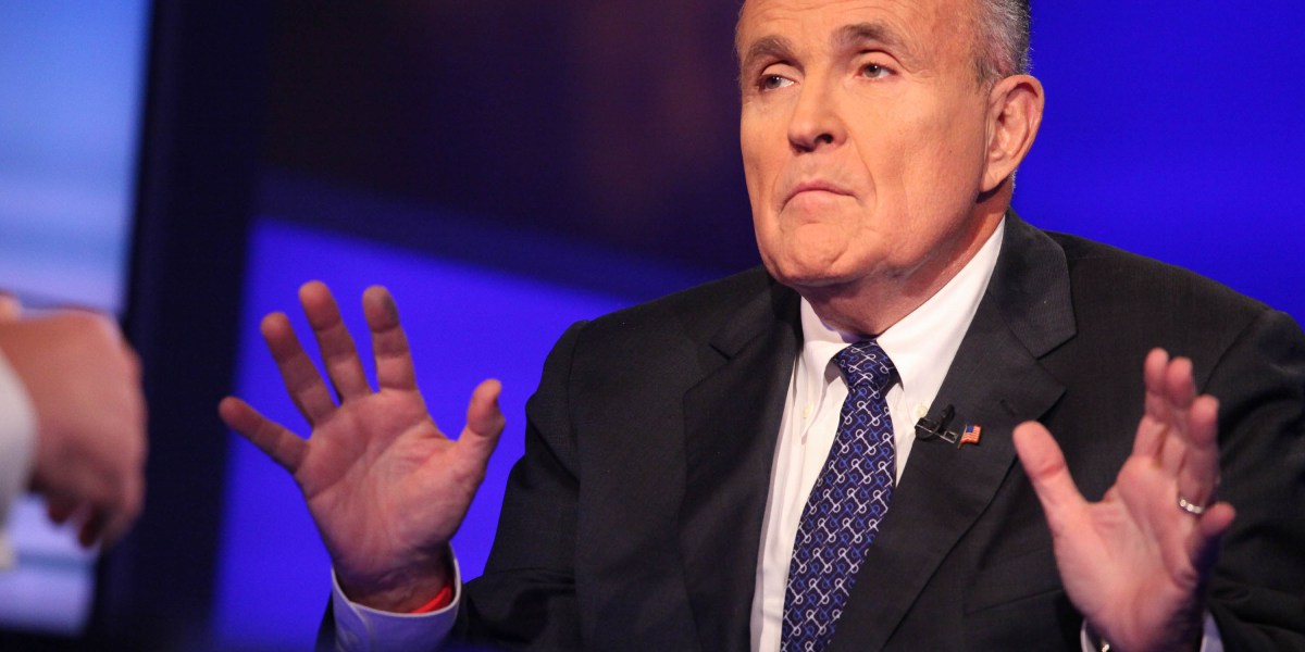 Rudy Giuliani on Trump Tape: 'Talk & Actions Are Two Different Things ...