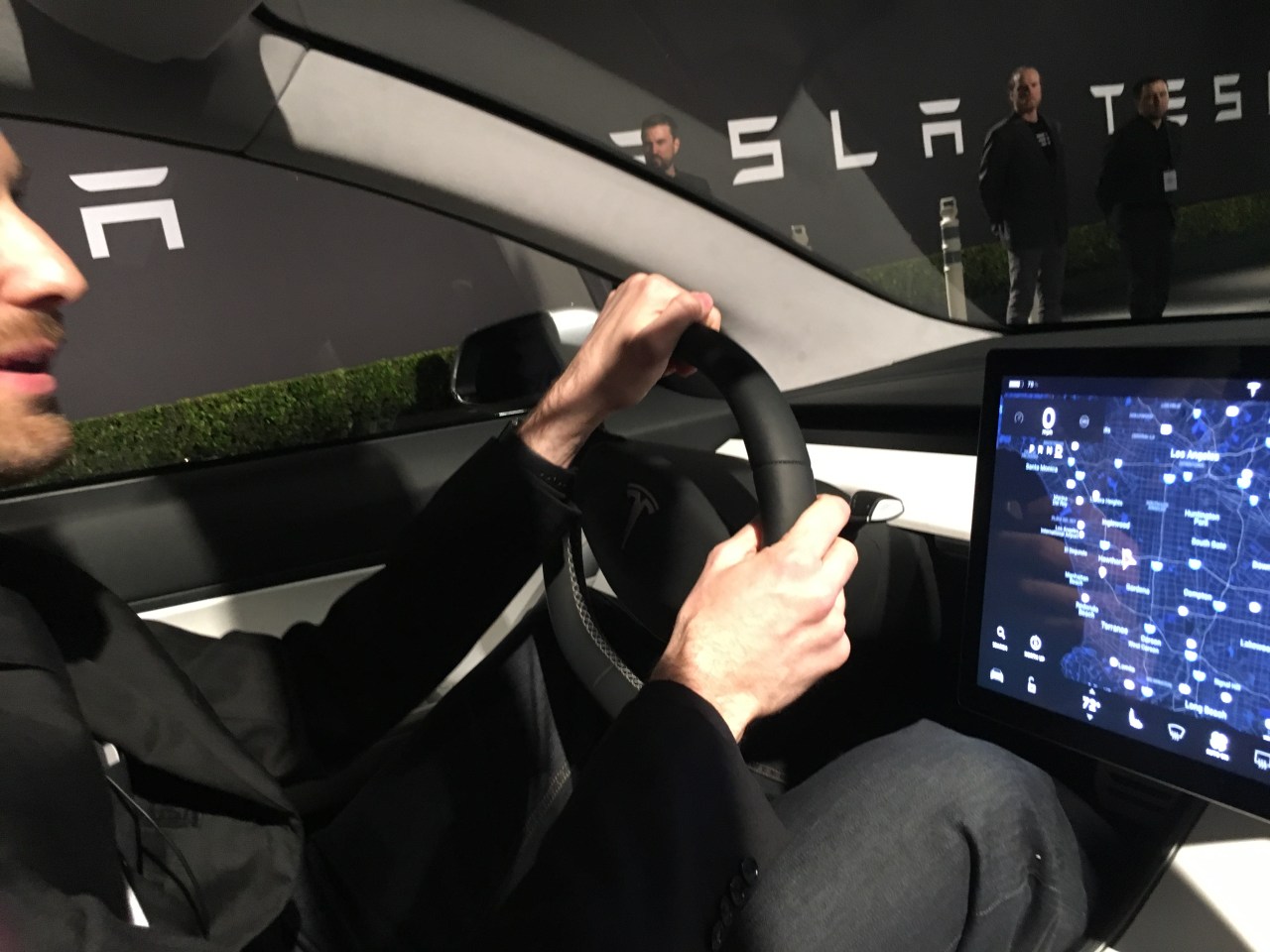 What It's Like to Ride in a Tesla Model 3 | Fortune