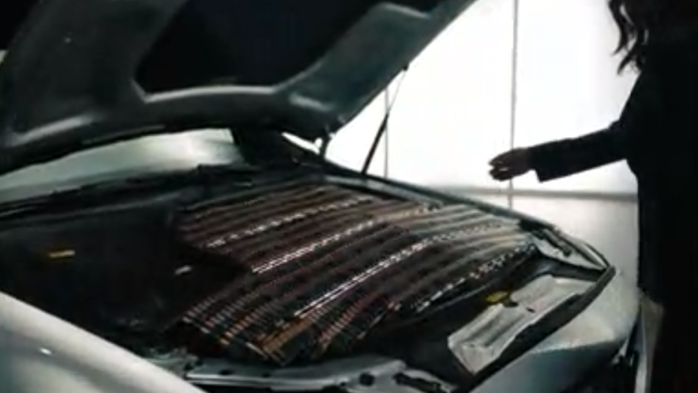 The Hilarious Mercedes Electric Car Powered by AA Batteries | Fortune