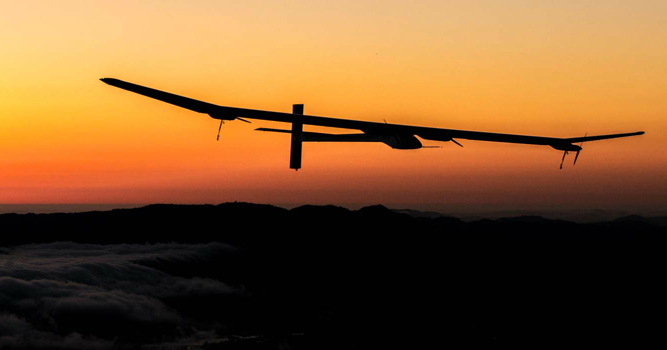 Solar Plane Completes Historic Pacific Crossing | Fortune