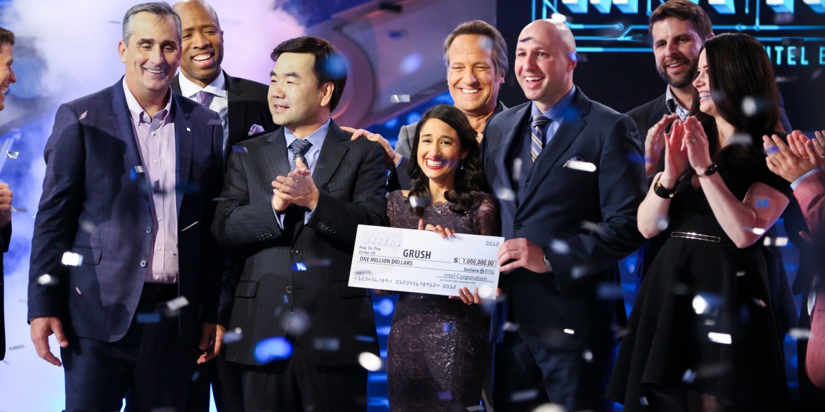 Smart Toothbrush Grush Wins America's Greatest Makers show | Fortune