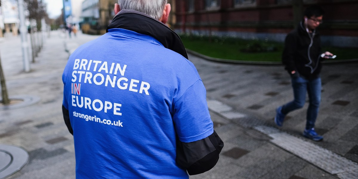 Brexit Polls Indicate A Slight Lead for 'In' Campaign in EU Vote | Fortune