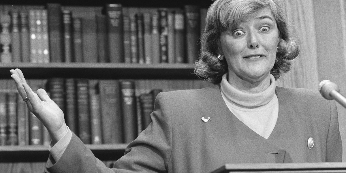 Pat Schroeder Perfectly Explains Why We Need More Women in Politics ...