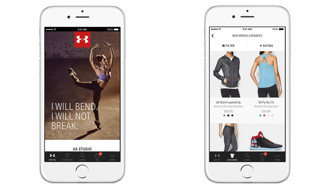 Under Armour's New Shopping App Tells You What to Buy | Fortune