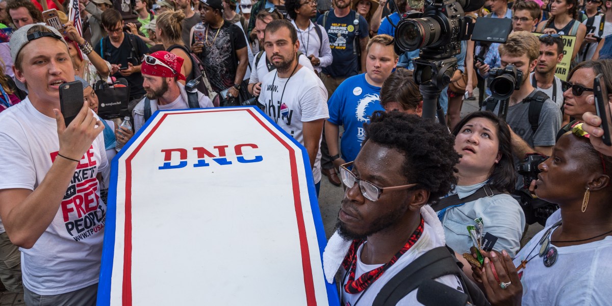 Democratic Convention Protesters United By Anger, Not Issues | Fortune