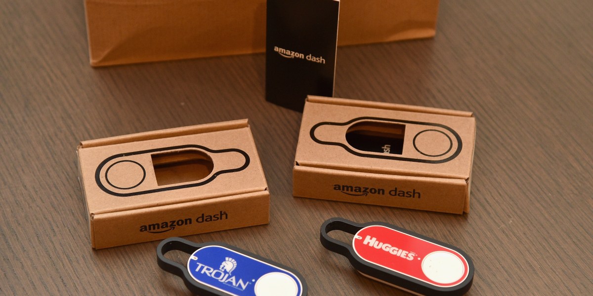 Amazon Dash Buttons Added to Website, Mobile App for Re-Ordering Goods ...