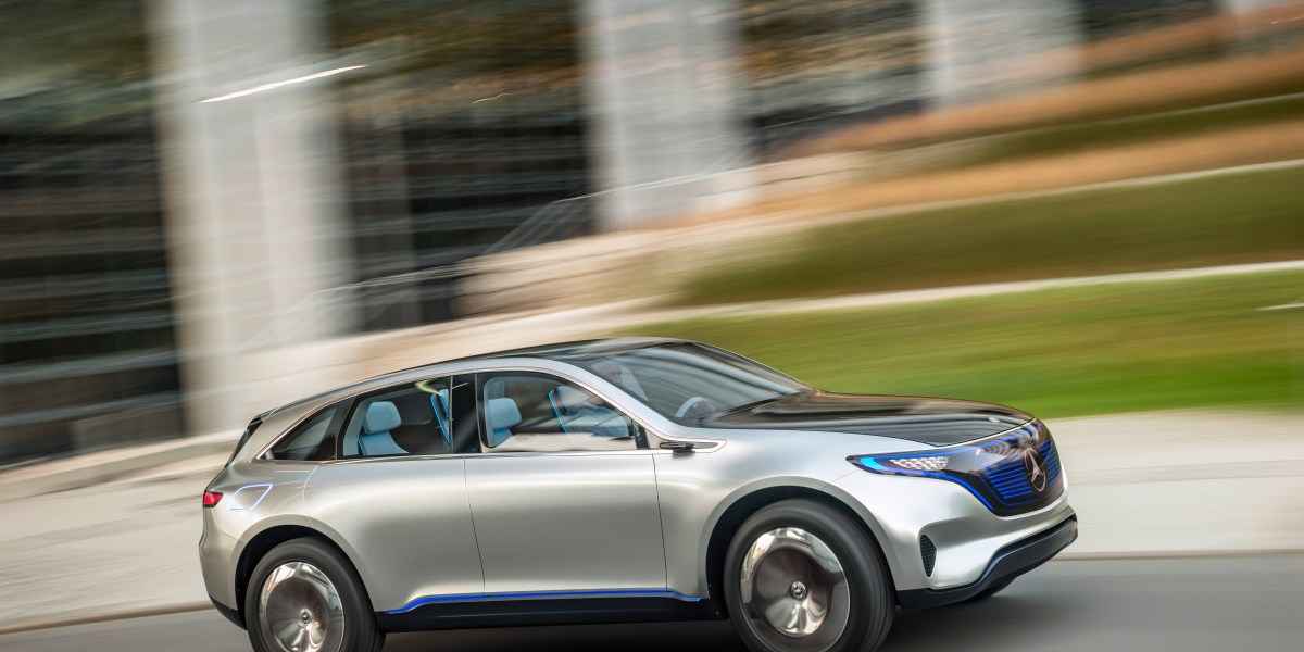 Paris Motor Show: Mercedes Unveils Its New Electric Concept Vehicle ...