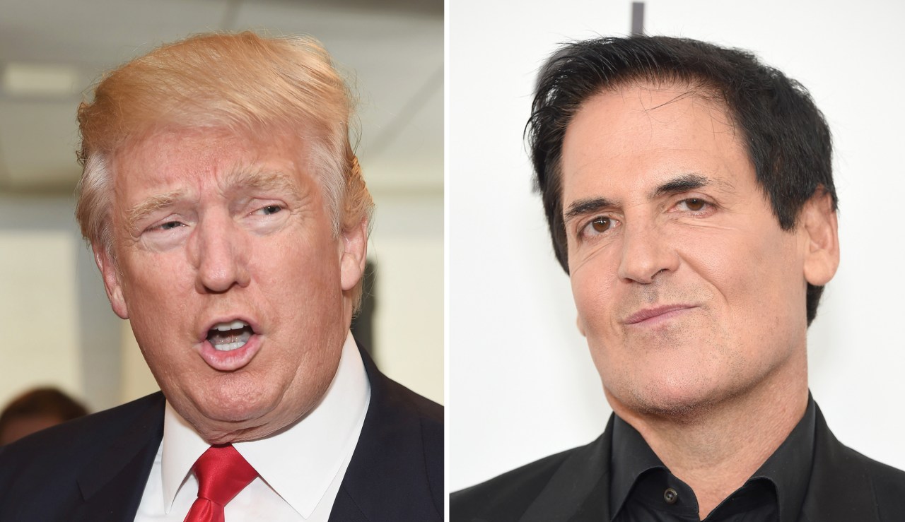 Mark Cuban and Donald Trump Are Fighting Over Trump's Economic Plan ...