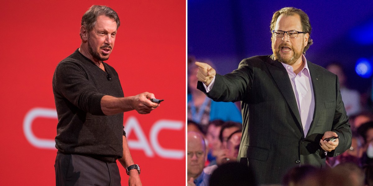 Salesforce and Oracle Vie to Prove Whose Apps Will Be Smarter | Fortune