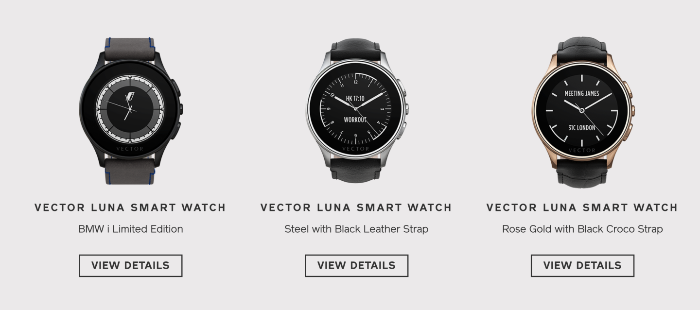 Fitbit Acquiring Assets of European Luxury Smartwatch Maker Vector ...