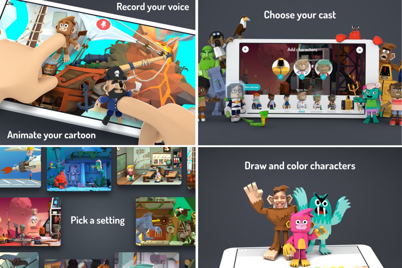 Google Is Offering a 3D Version of its Free Toontastic Animation App ...