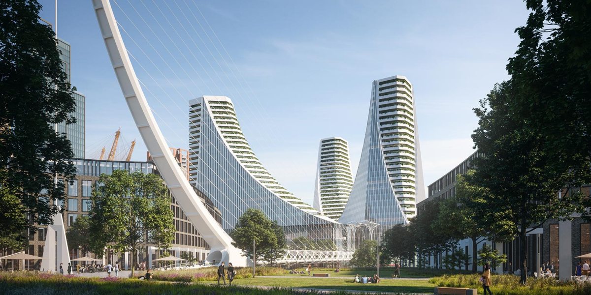 Peninsula Place Heralds Santiago Calatrava's First Major UK Project ...