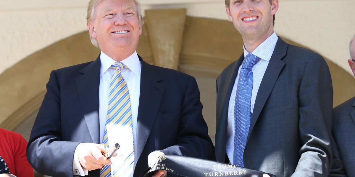 Eric Trump: I'll Give Donald Trump Quarterly Business Updates | Fortune