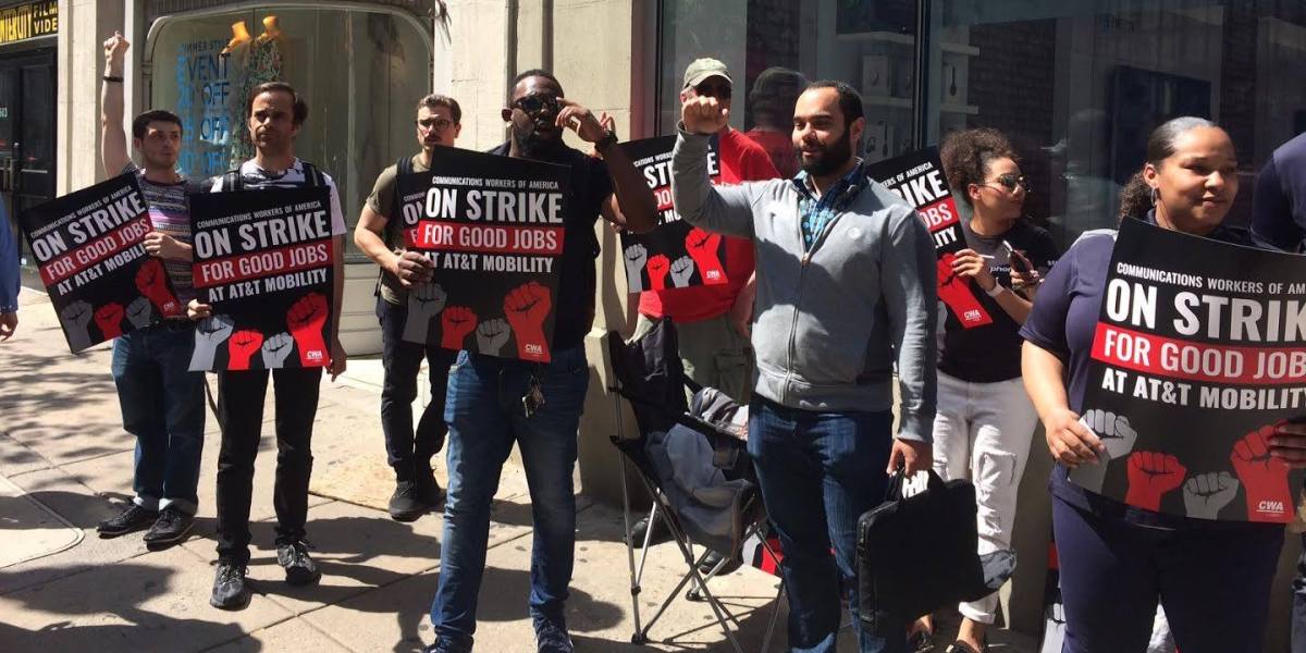Nationwide Strike By AT&T Workers Starts | Fortune