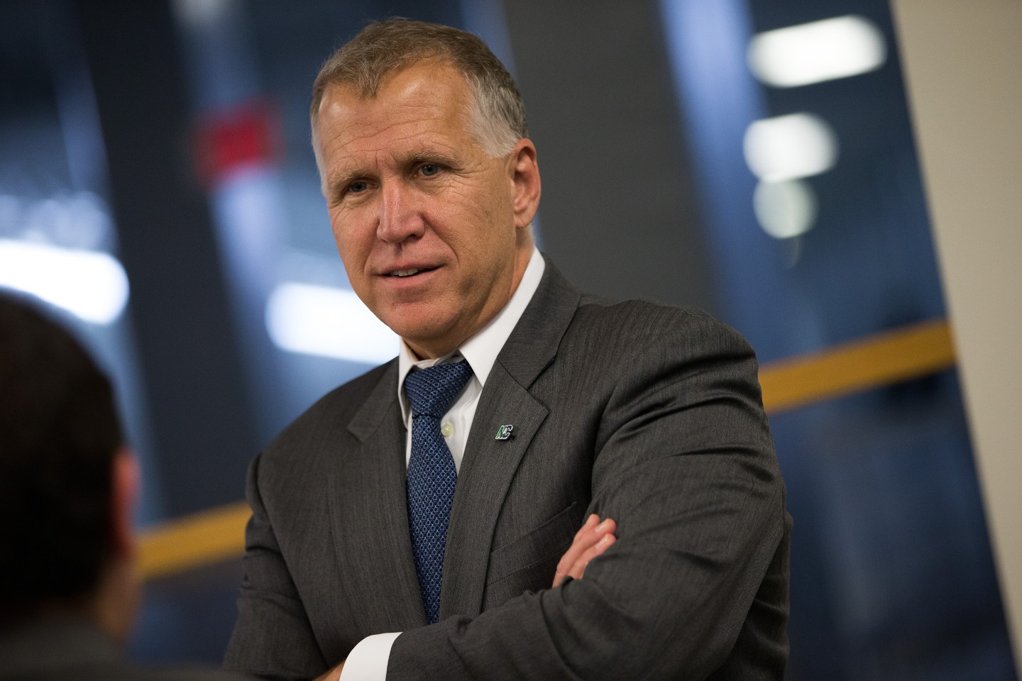 Sen. Thom Tillis Receives CPR After Collapsing in Race | Fortune
