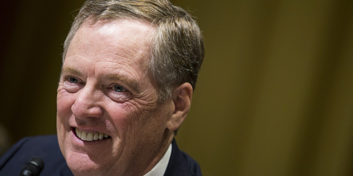 Robert Lighthizer Confirmed as Trump's U.S. Trade Rep | Fortune