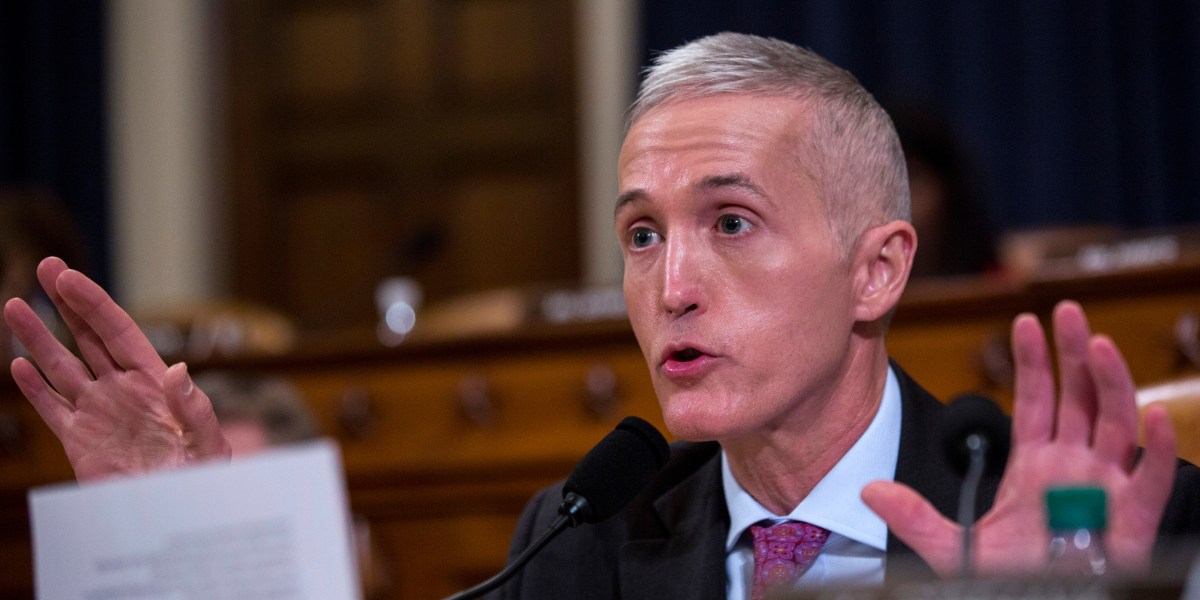 Rep. Trey Gowdy Withdraws From Consideration for FBI Director | Fortune