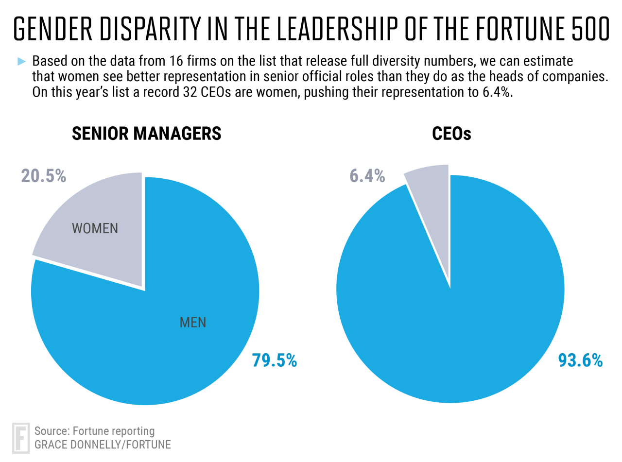 Fortune 500: 7 in 10 Senior Executives Are White Men | Fortune