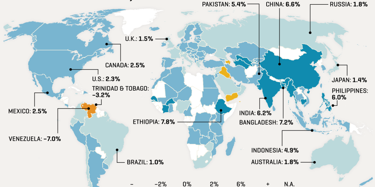 GDP Growth: These Are the Countries That Have Grown the Most Last Year ...