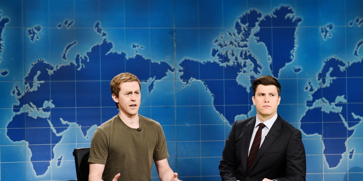 Saturday Night Live Trolls Mark Zuckerberg on 'Weekend Update' | Fortune