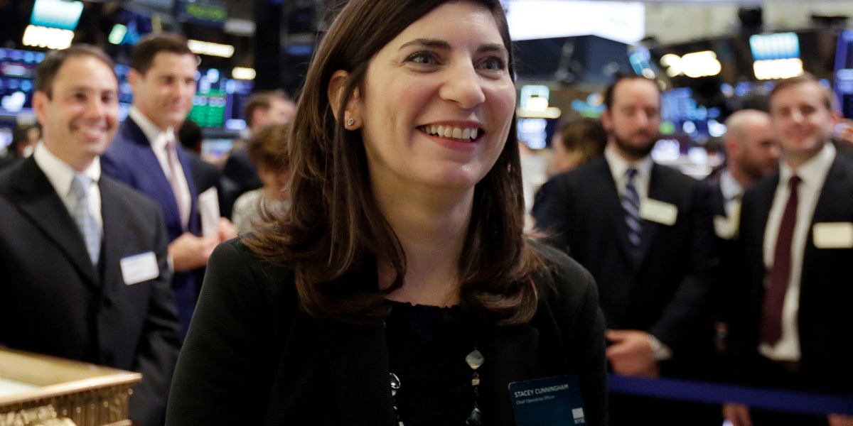NYSE's Stacey Cunningham: From Intern to 1st Woman President | Fortune